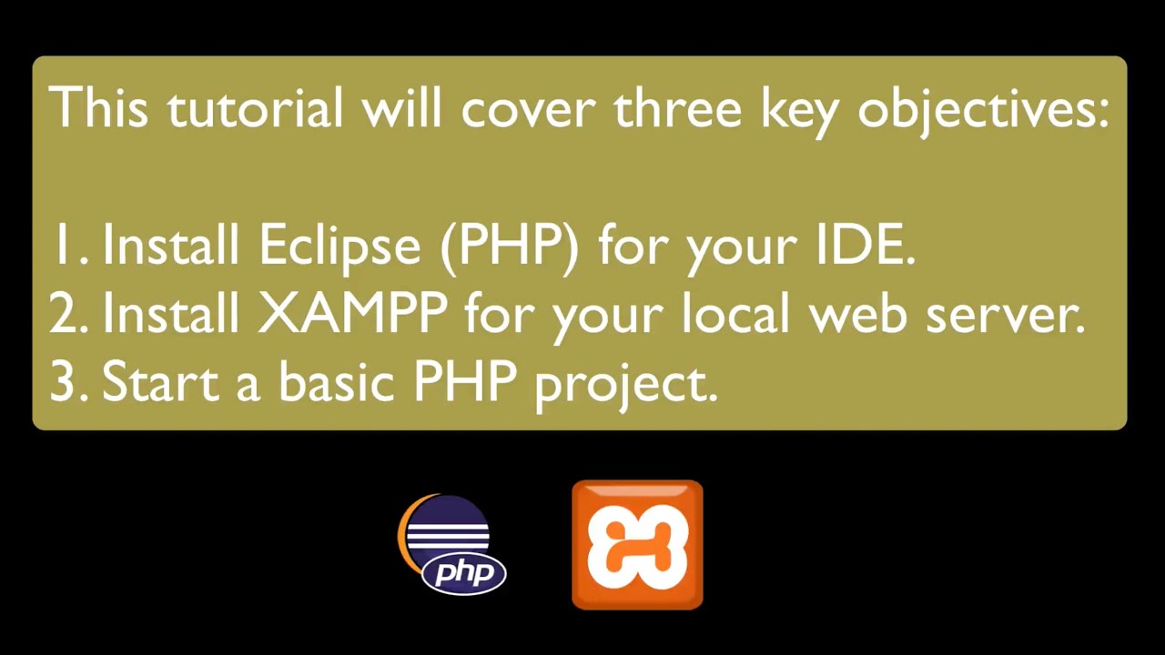 Eclipse and XAMP PHP Quick Start
