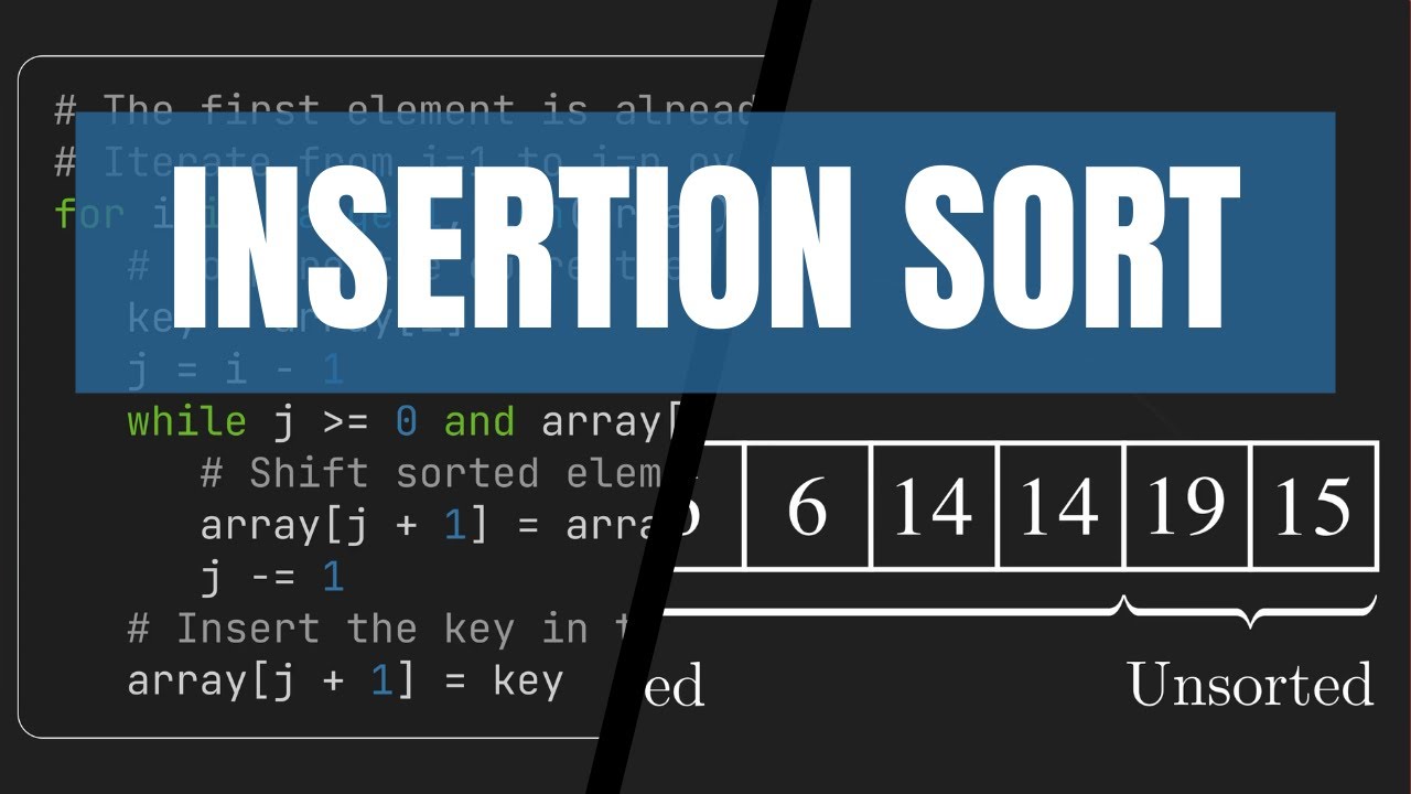 Insertion Sort Algorithm