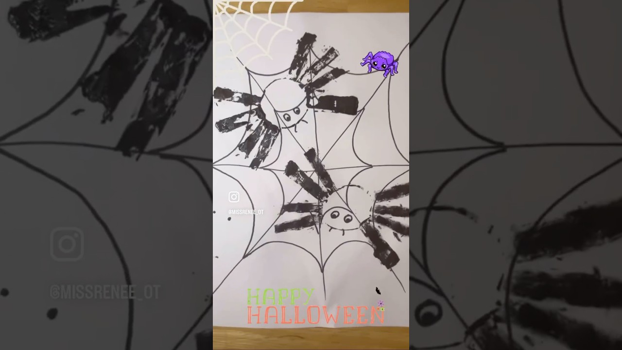 Itsy Bitsy Spider Fine Motor Craft 🕸️🕷️😁