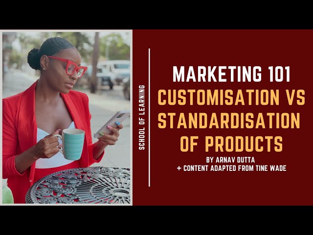 Navigating Customization vs Standardization in International Marketing ...