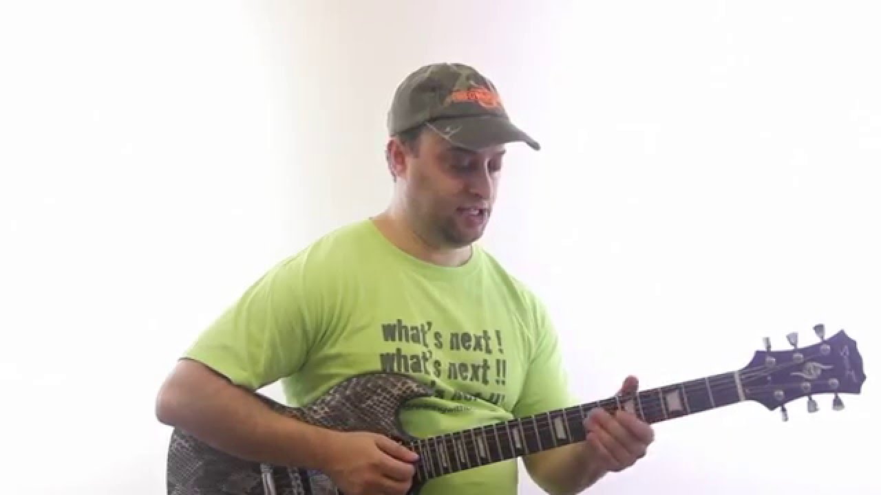 How to play easy blues country songs on electric guitar - Willie Dixon Style