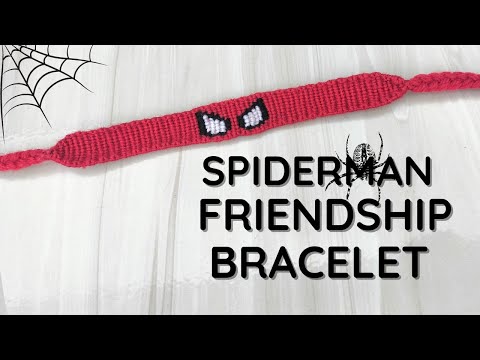 Spider man Alpha Bracelet || Intermediate Bracelet Tutorial