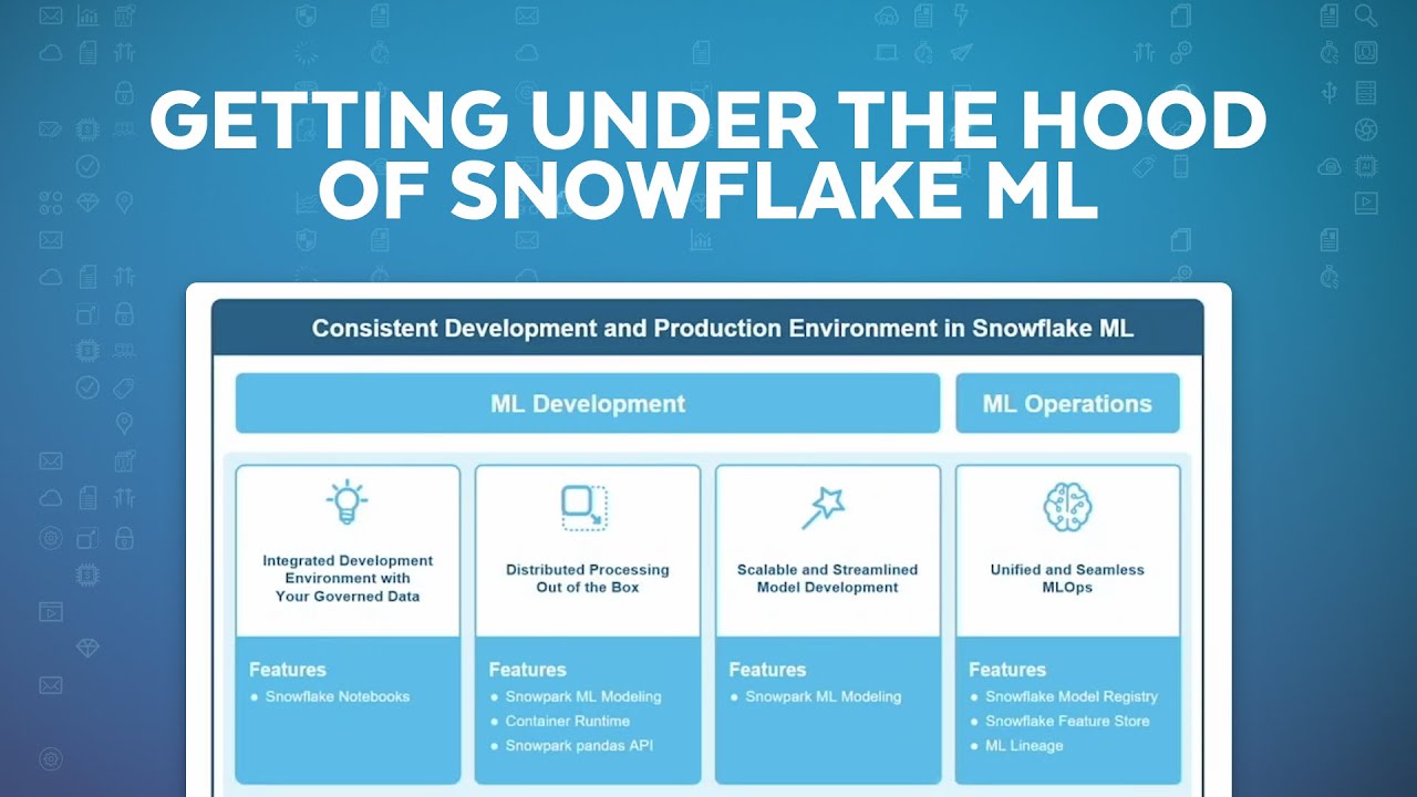 End-to-End ML Workflows with Snowflake ML