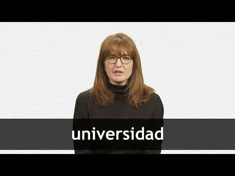 English Translation of “UNIVERSIDAD” | Collins Spanish-English Dictionary