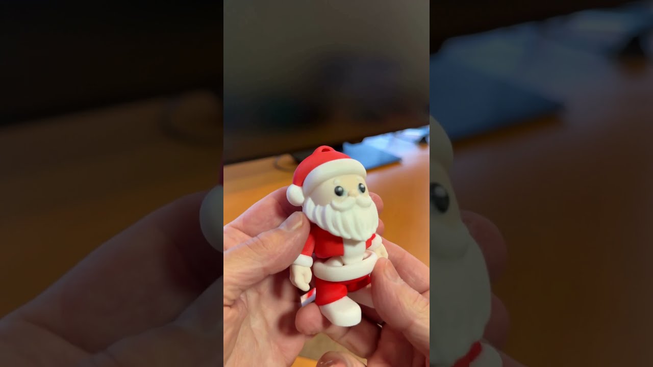 3D Printed Santa Claus! 🎅