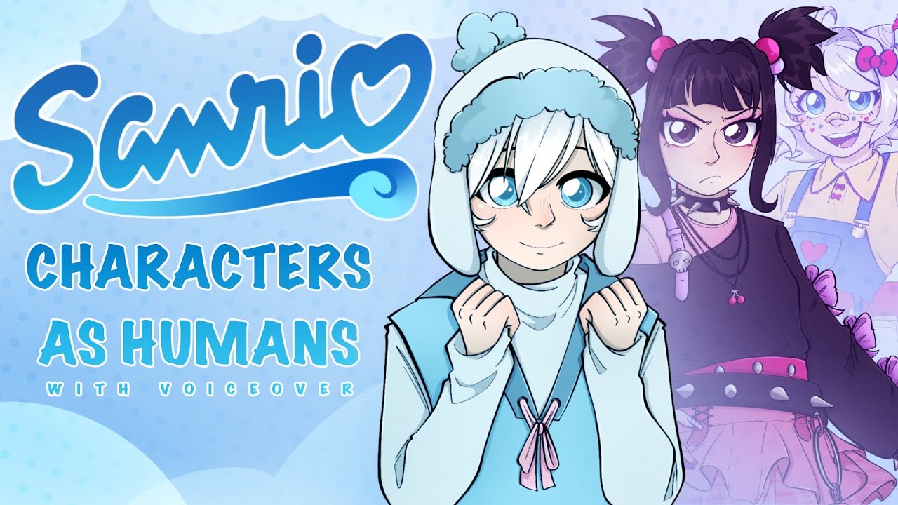 Drawing Sanrio Characters as Humans! (Speedpaint + Voiceover)