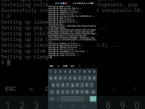 Installing and Running Python In Android