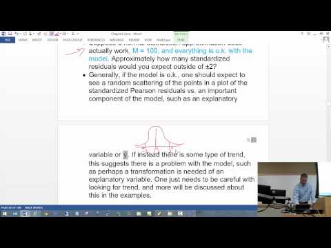Categorical Data Analysis - Class #25