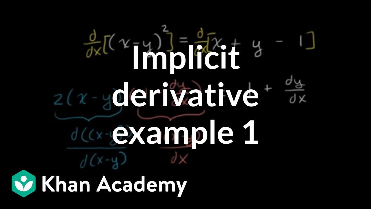 Mastering Implicit Differentiation: A Step-by-Step Guide | Galaxy.ai