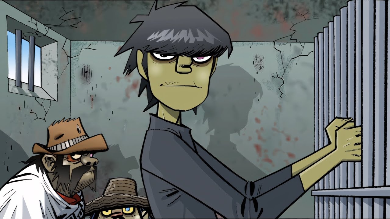 Gorillaz Phase 2 Idents upscaled to 1440p