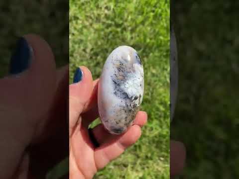 Dendritic Opal Crystal Shiva Merlinite Stone - No.3