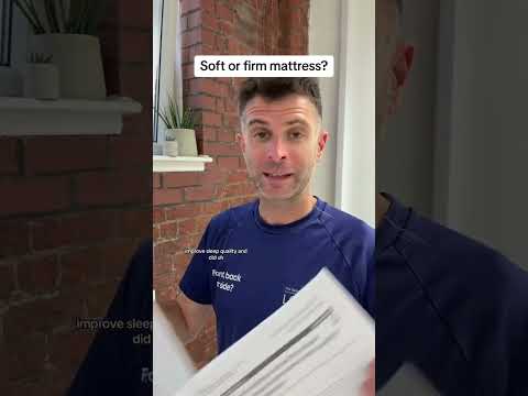 Soft or firm mattress?