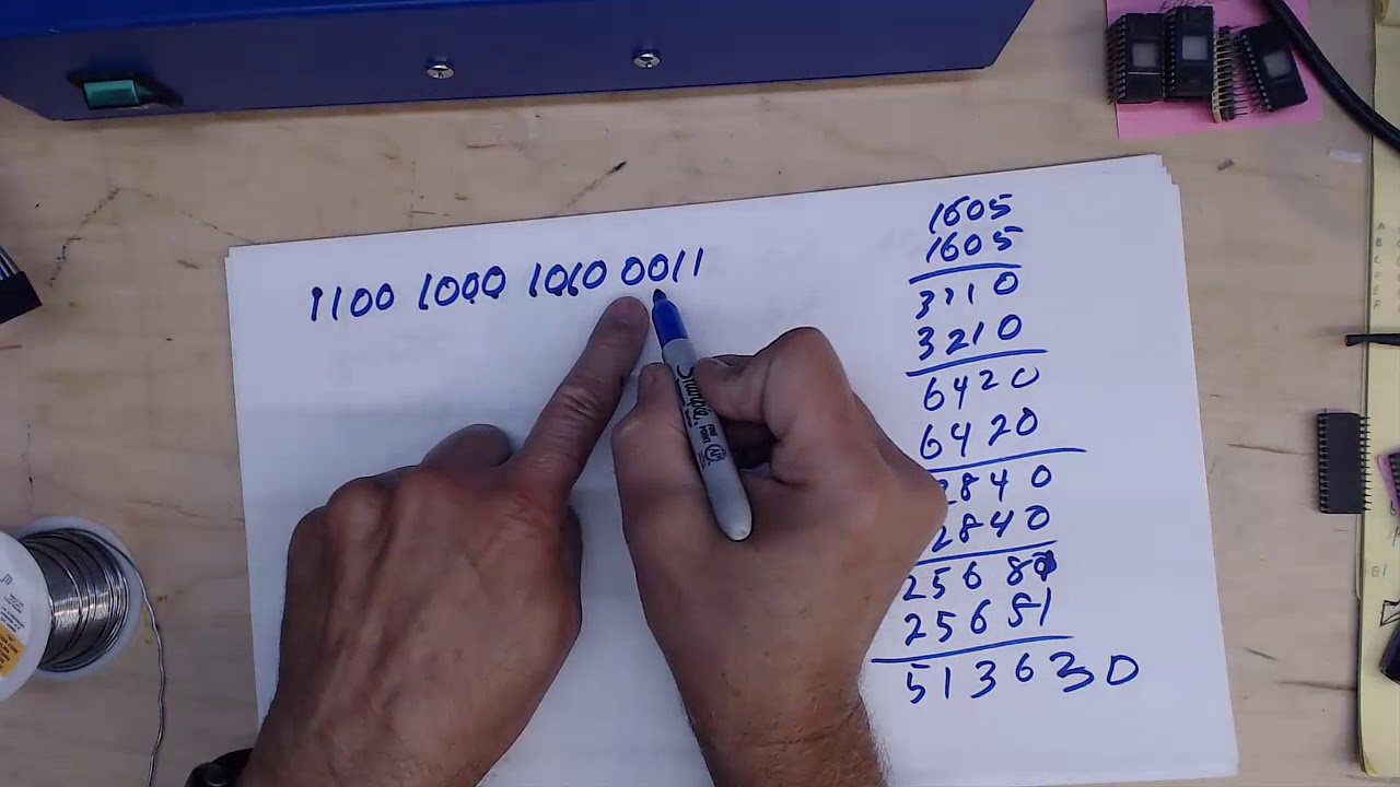 {31} Binary, Decimal Octal, Split Octal, and HEX