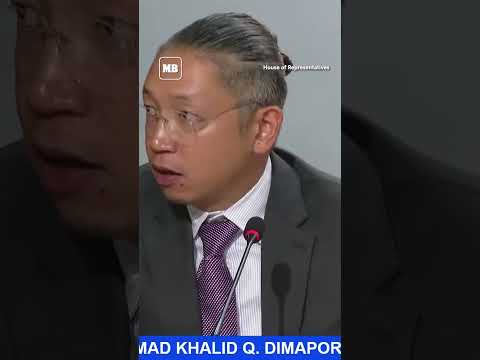 Dimaporo says there's no need for Duterte to attend West Philippine Sea deal probe; here's why