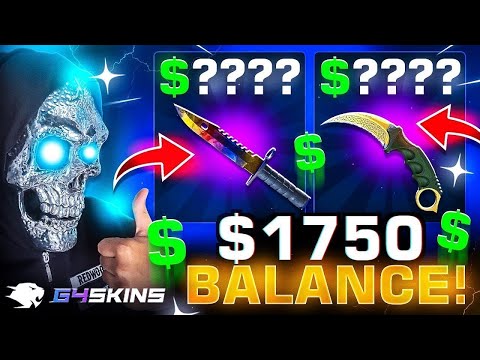 G4SKINS %10 CASE HITS DOPPLER KNIFE FINALLY !! (G4skins Promo Code 2025)
