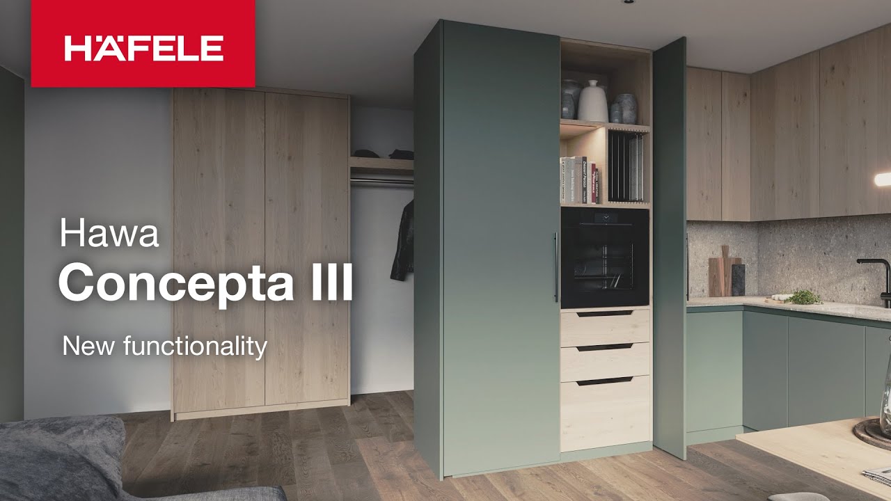 Hawa Concepta III Sliding Door System | New Functionality
