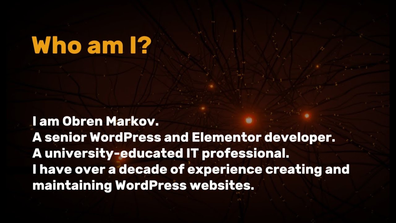 (10+ Yr) WordPress and Elementor EXPERT