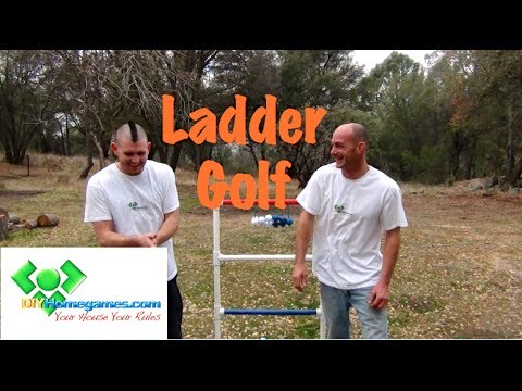 DIYhomegames inexpensive ladder golf set | The Northland YardGamer