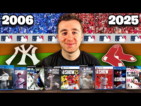 I Played EVERY MLB The Show In One Video!
