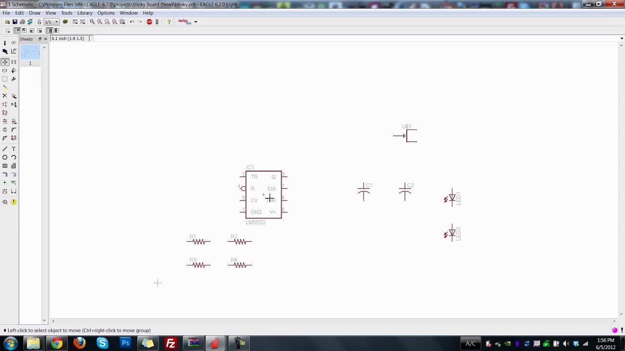 Jeremy Blum's CadSoft EAGLE Tutorial 1: Schematic Design - element14 Community