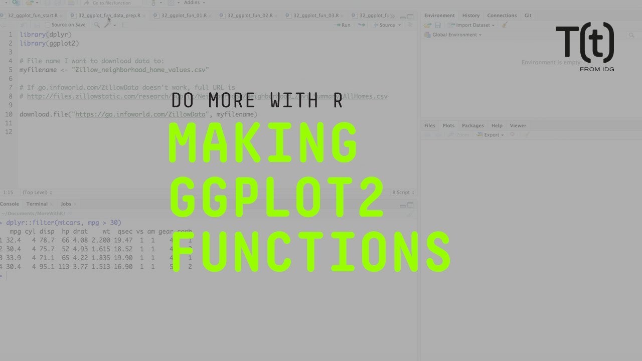 How to make your own ggplot2 functions