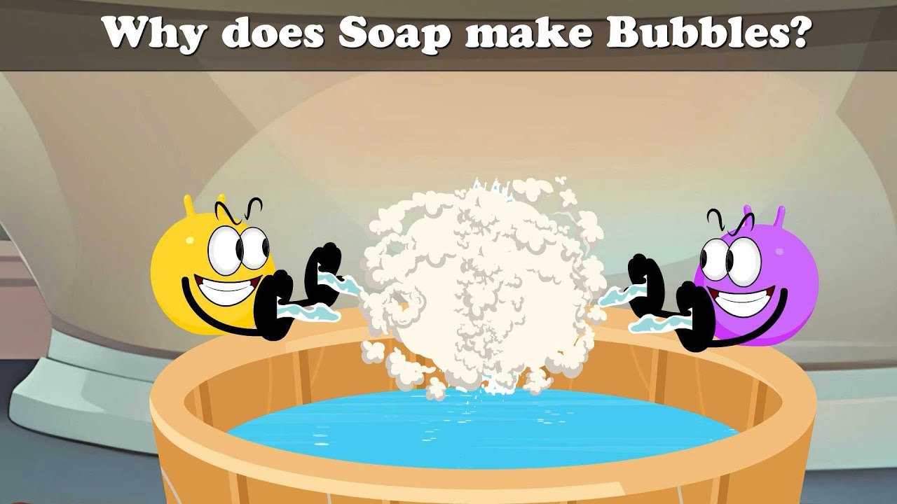 Why does Soap make Bubbles? + more videos | #aumsum #kids #cartoon #science