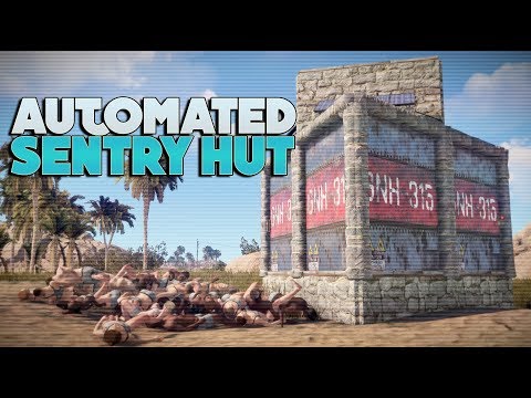Steam Community :: Video :: AUTOMATED SENTRY HUT DESIGN (rust)