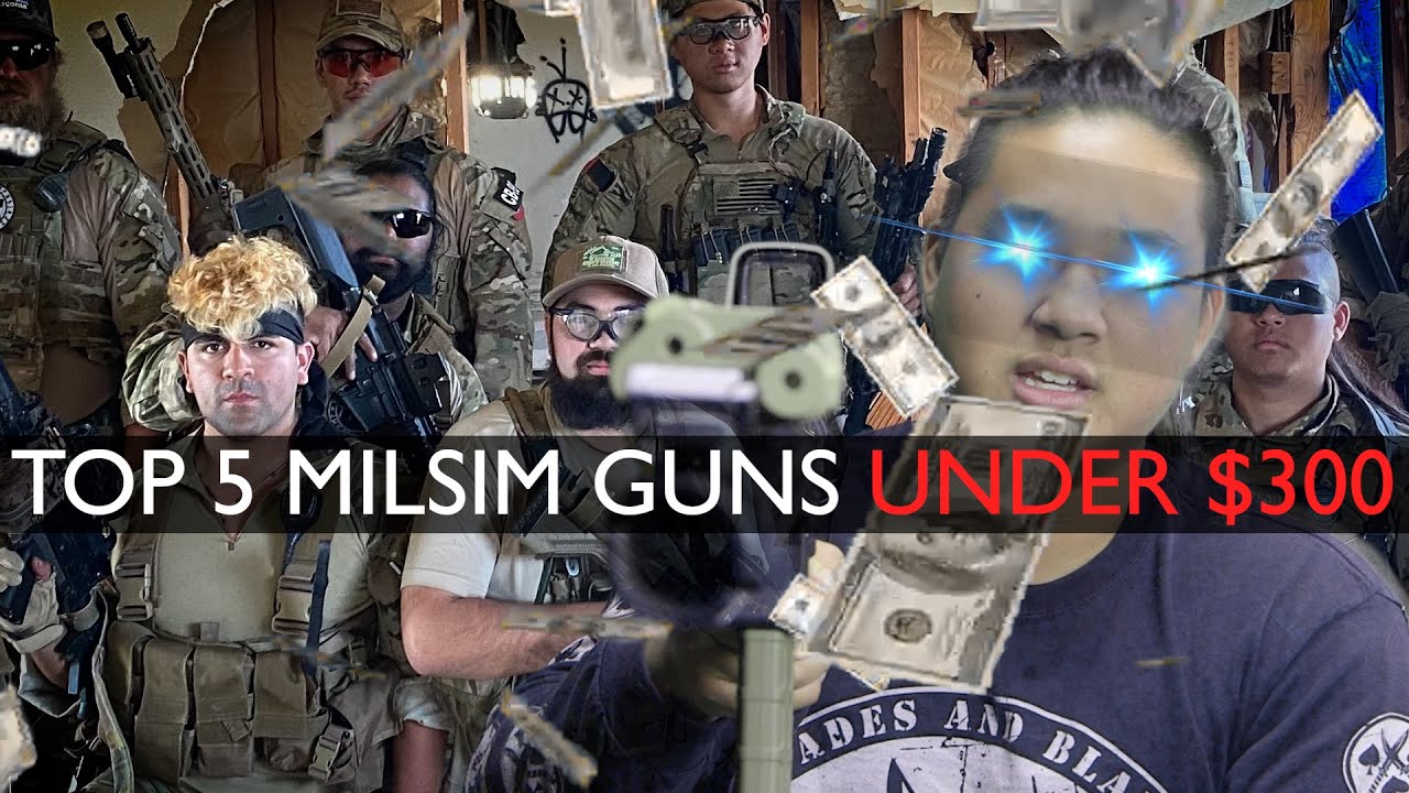 MILSIM FOR LESS - Boaz Top 5 Milsim Guns Under $300 | Airsoft GI