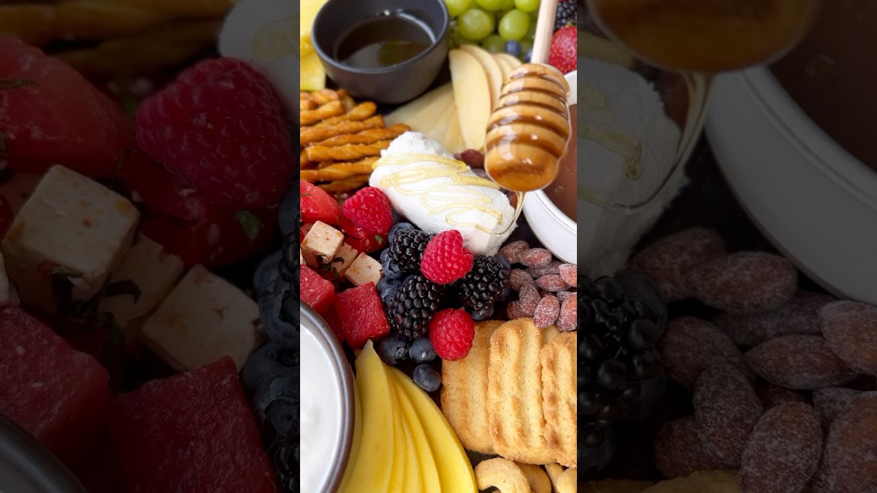 Fruit Charcuterie Board #food #summervibes #fruit