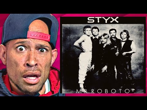 Rapper FIRST time REACTIOn to Styx - Mr. Roboto! This is SO CREEPY cause its REAL...