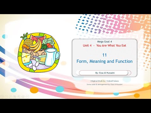 Mega Goal 4 Unit 4 Meaning Form & Function