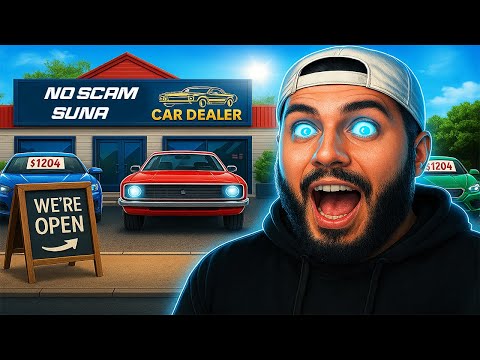 Starting My Car Empire in Car Dealer Sim - I Got Robbed!