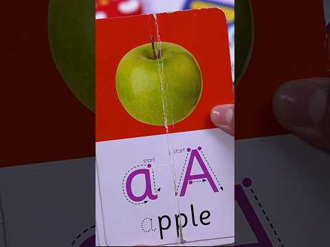 Learn ABC With Flash Cards Part 1 #abcdflashcards #educationalvideosfortoddlers #youtubeshorts
