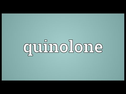 Quinolone Meaning