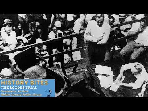 History Bites : The Scopes Trial