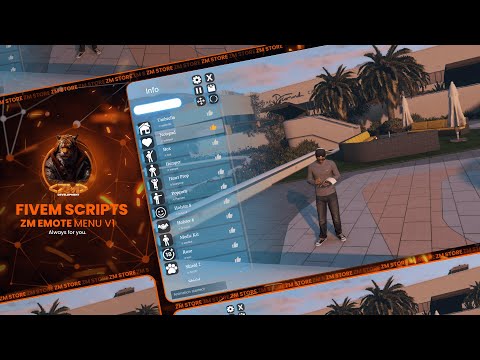 PAID - [STANDALONE] Emote Menu (+1600 Emotes) | VAG - Premium FiveM ...