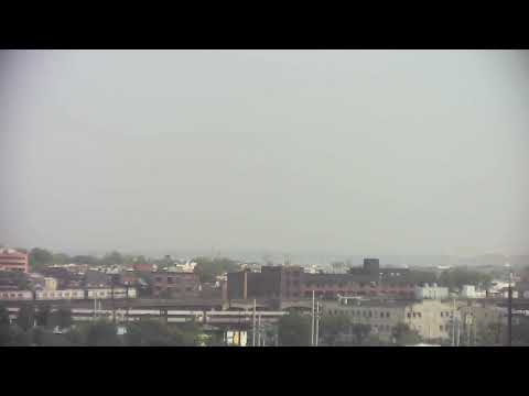 Newark EWR plane spotting, rail fanning, New Jersey Drone UFO Watch LIVE Monday 6/23/25