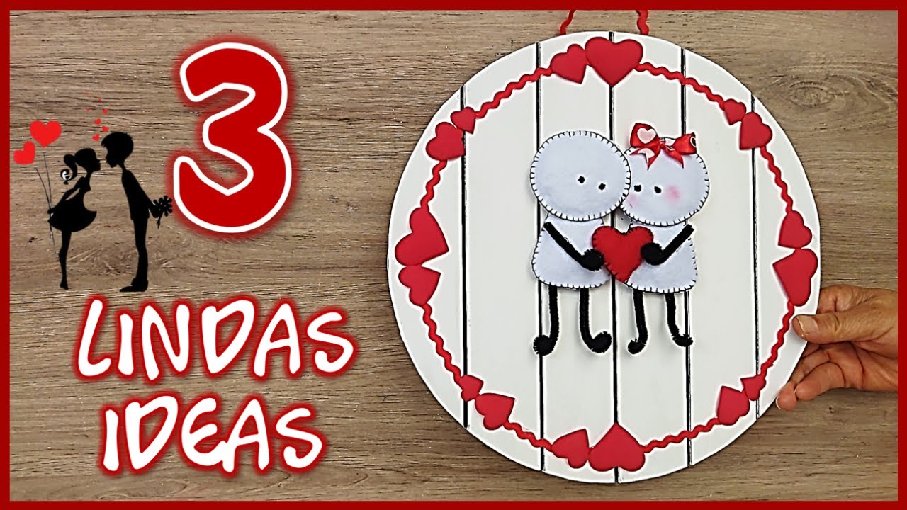 3 LINDAS IDEAS PARA HACER EN EL DÍA DEL AMOR Y AMISTAD - Manualidades para San Valentín