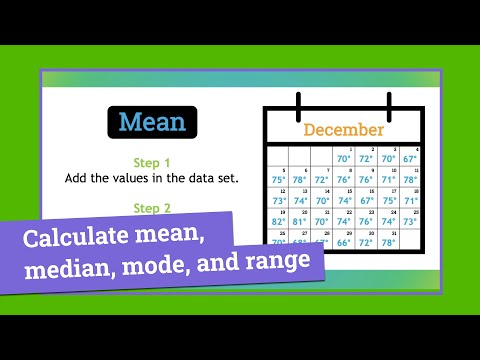 Calculating Averages: Mean, Median, Mode, and Range | 6th Grade Math | Data and Graphs | IXL