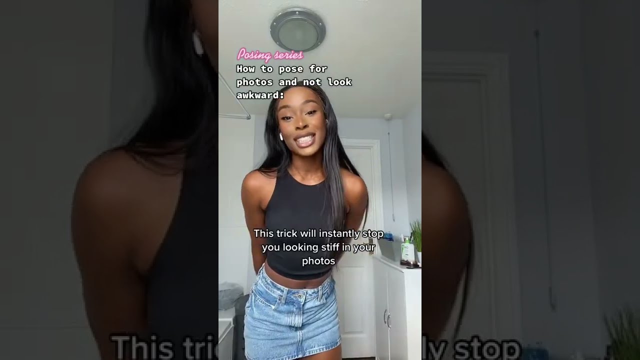 The SECRET on how to pose for pictures like a model!