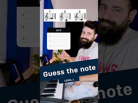 Hearing Challenge - What note do you hear? #18