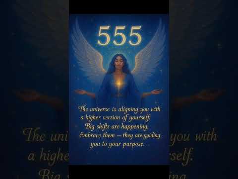 ✨ 555 Angel Number Message ✨ | Powerful Shift Incoming! 🚪🌌 #555Meaning#angelnumbers