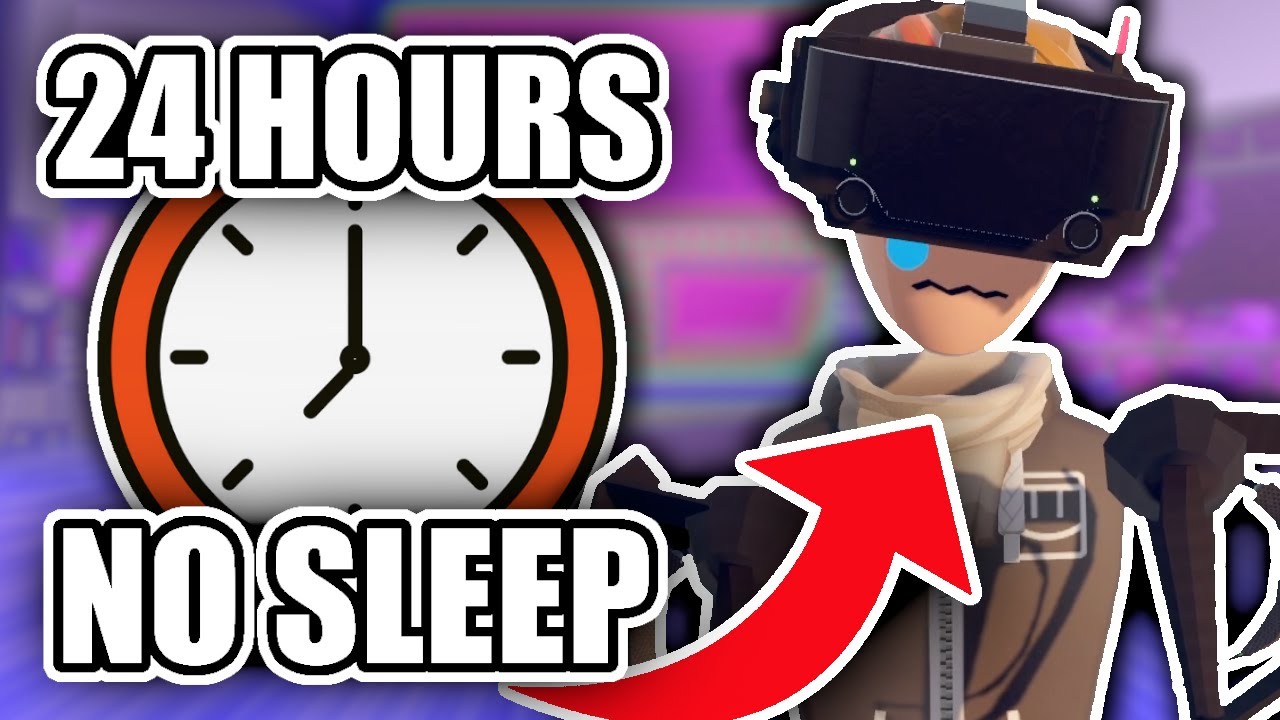 I Survived 24 HOURS in Rec Room VR and THIS Happened...