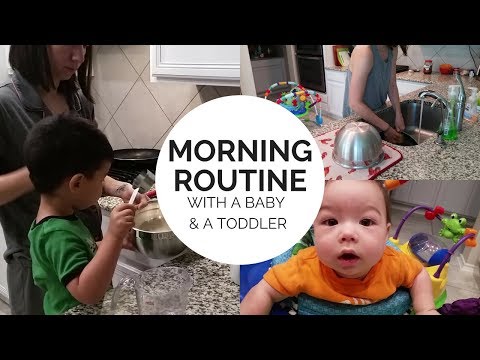 What a Morning Routine with a Baby and a Toddler Looks Like – Kristin Moras