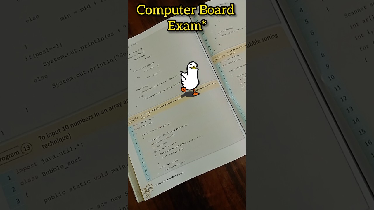 Computer Board* Exam😨 || #exam #boardexam #icse #icseboard #class10 #studyvlog #cbse #crackboards