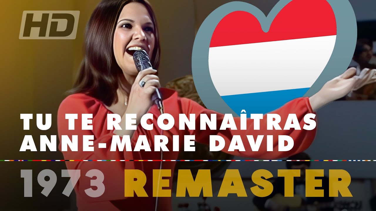 Eurovision 1973 Luxembourg: Anne-Marie David - "Tu te reconnaîtras"
