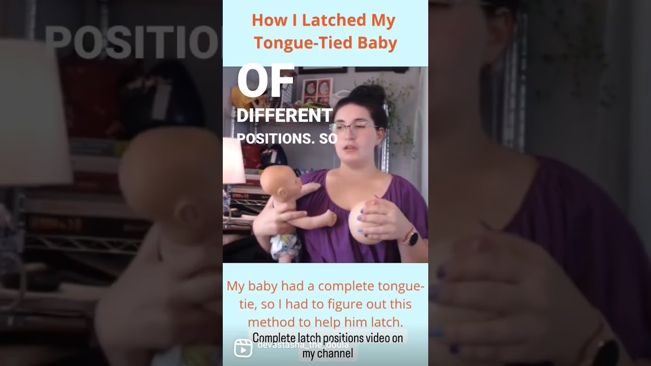 How to Latch a Tongue-Tied Baby