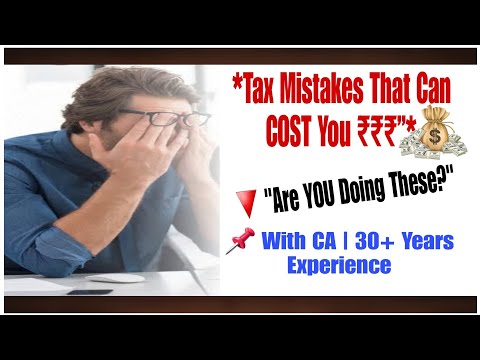 Biggest Tax Mistakes Indians Make – And How to Avoid Them With Veteran CA Archana Verma (30 + Years)