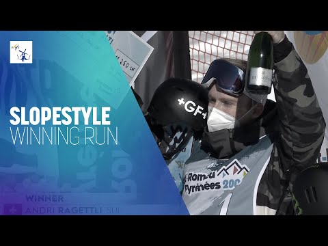 Andri Ragettli (SUI) | Winner | Men's Slopestyle | Font Romeu | FIS Freestyle