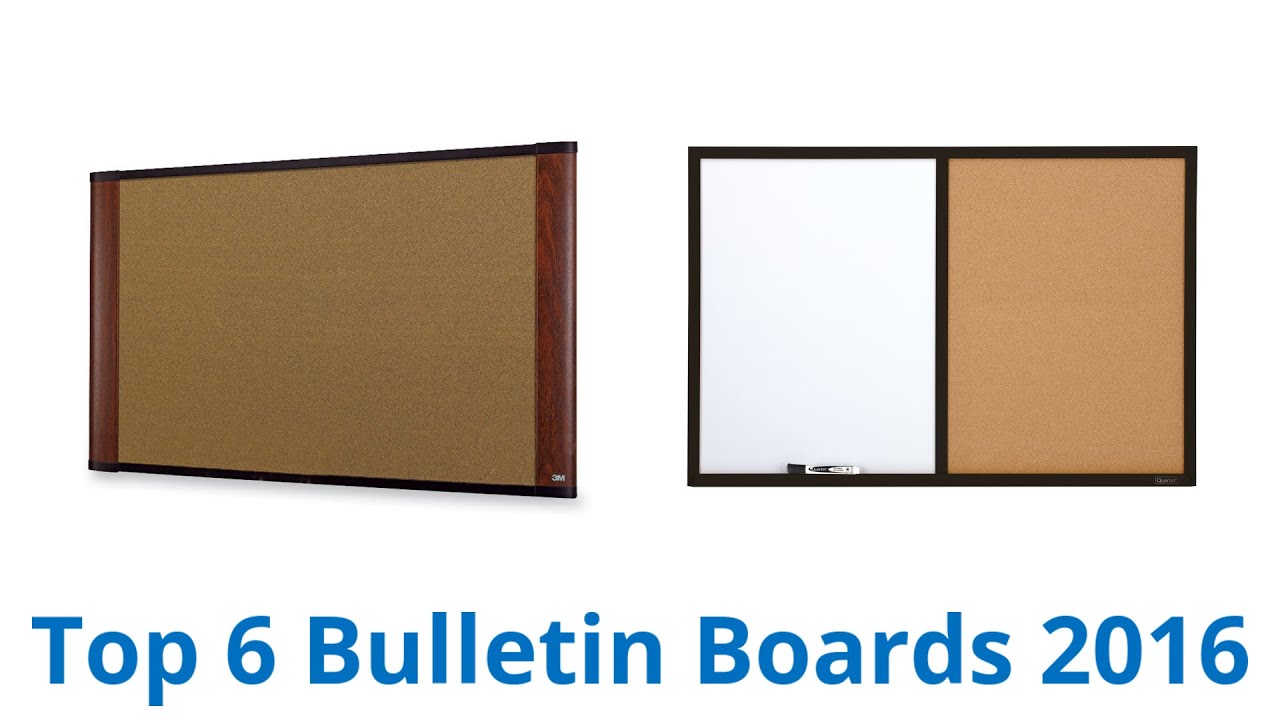 6 Best Bulletin Boards 2016